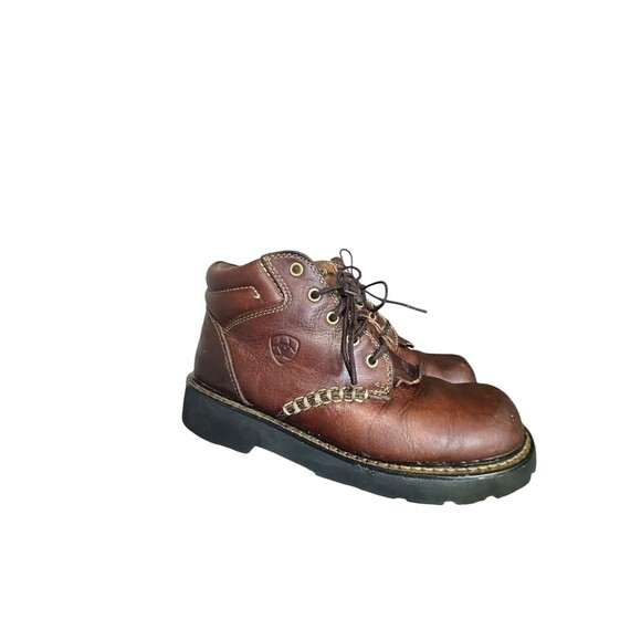 Ariat | Shoes | Ariat Womens Canyon Brown Western Work Boots Style 7728 ...